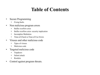 Program security | PPTX