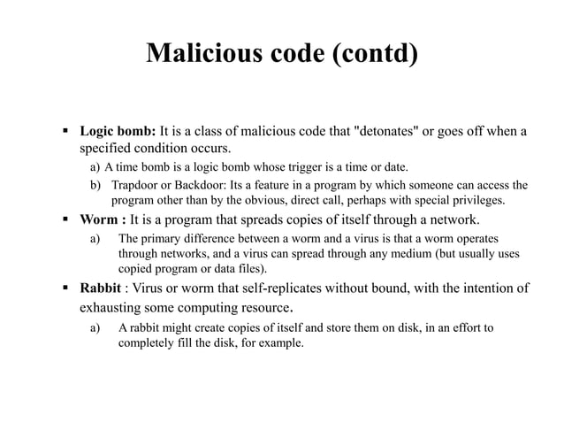 Program security | PPTX | Programming Languages | Computing