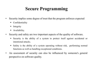 Program security | PPTX