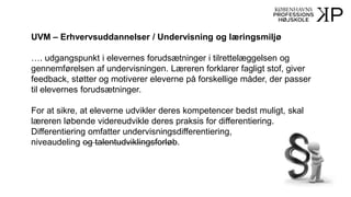 Differentiering - deltagere - digitalisering | PPT