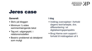 Differentiering - deltagere - digitalisering | PPTX
