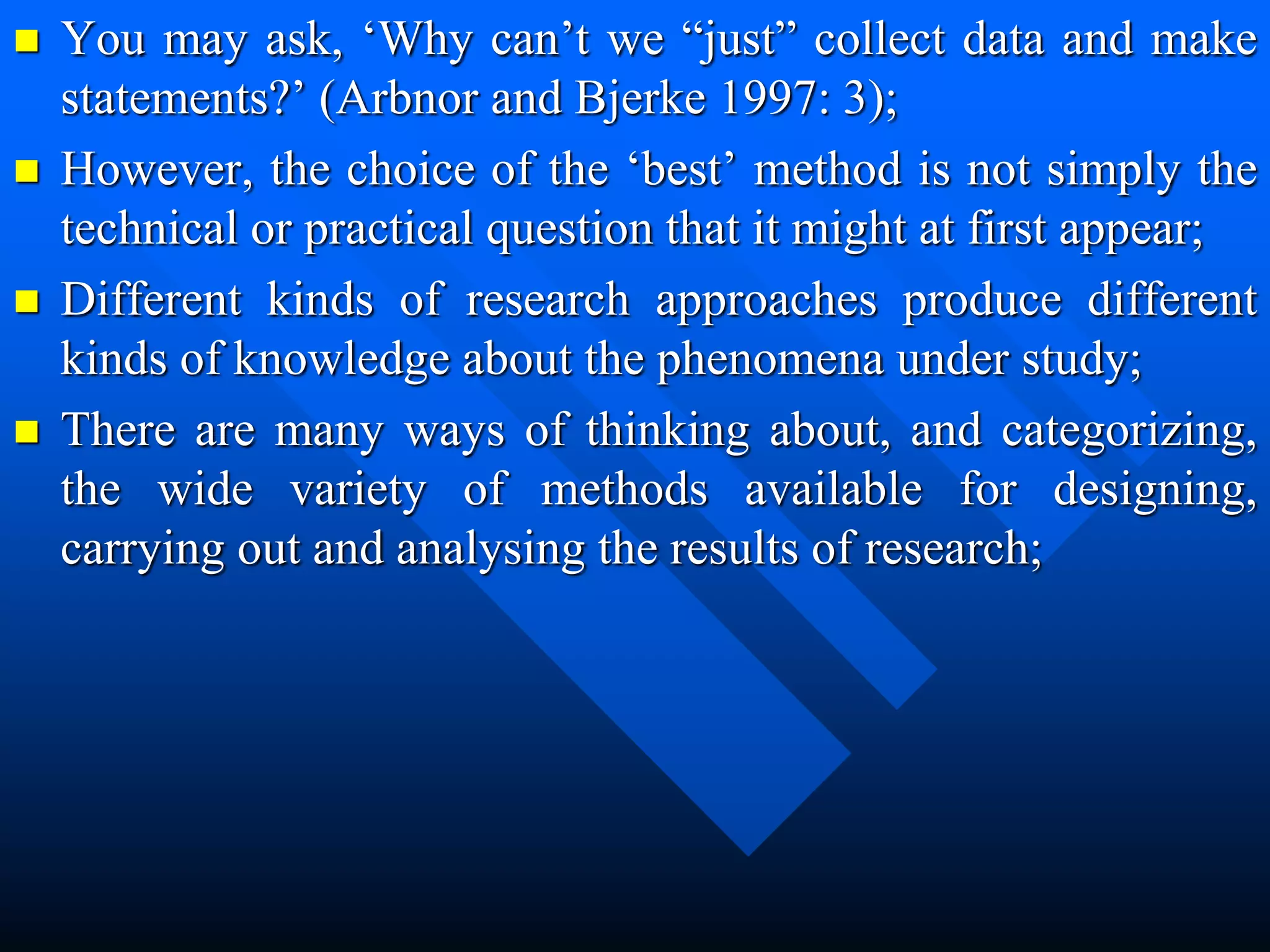 Research approaches and methods | PPT