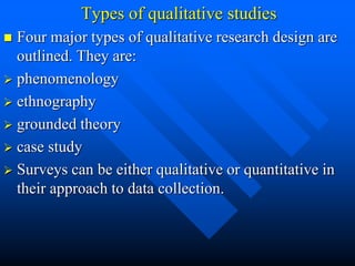 Research approaches and methods | PPT