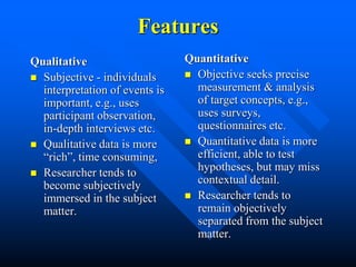 Research approaches and methods | PPT