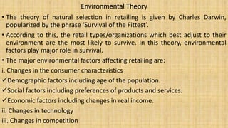 3. Theories of retailing, Retail Life Cycle | PPTX