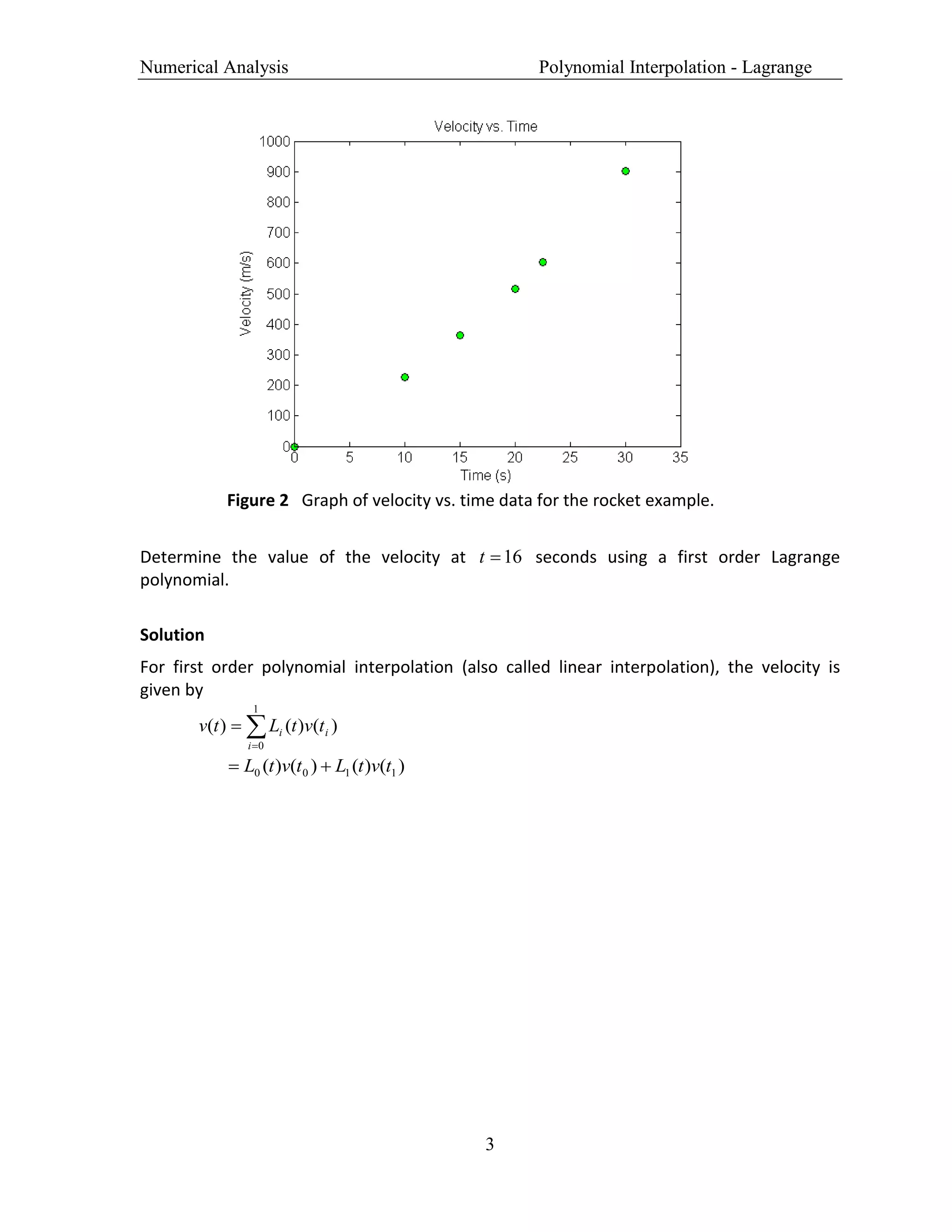 3.2.interpolation lagrange | PDF | Physics | Science