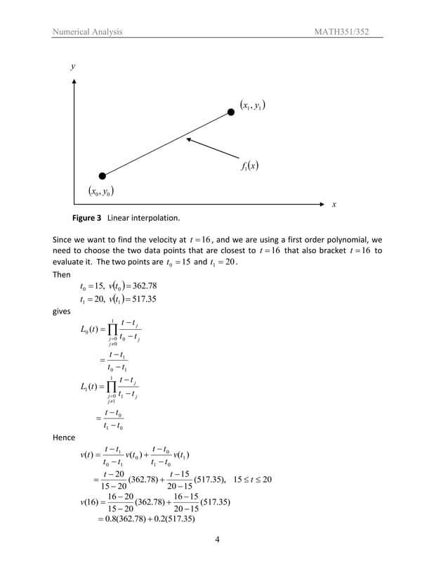 3.2.interpolation lagrange | PDF | Physics | Science