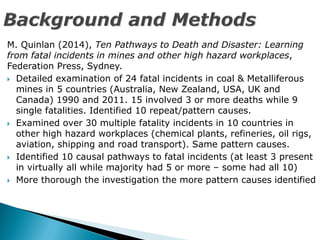 Avoiding Back to the Future – 10 Pathways to Death & Disaster | PPT