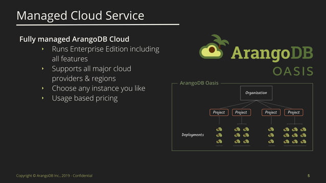 ArangoDB 3.5 Feature Overview Webinar - Sept 12, 2019 | PPT | Free Download