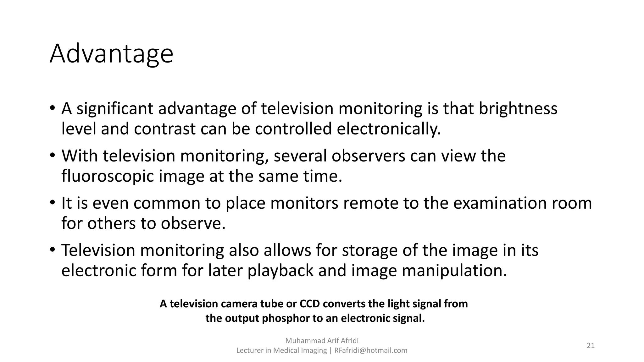 conventional fluoroscopy imaging system | PDF