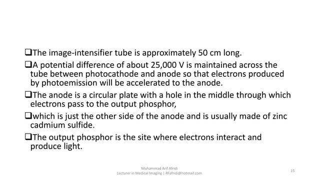 conventional fluoroscopy imaging system | PPT