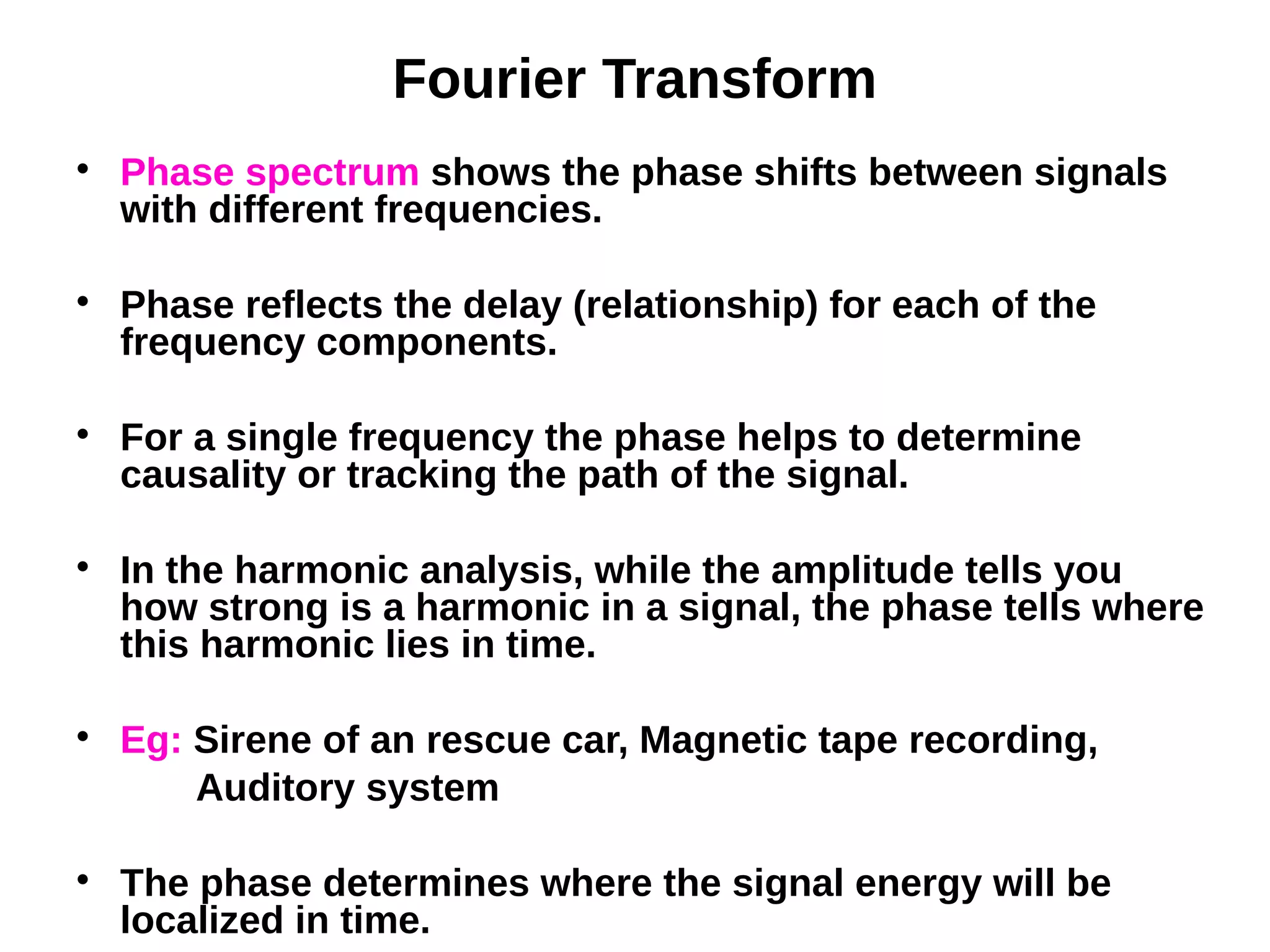 3.Frequency Domain Representation of Signals and Systems | PDF