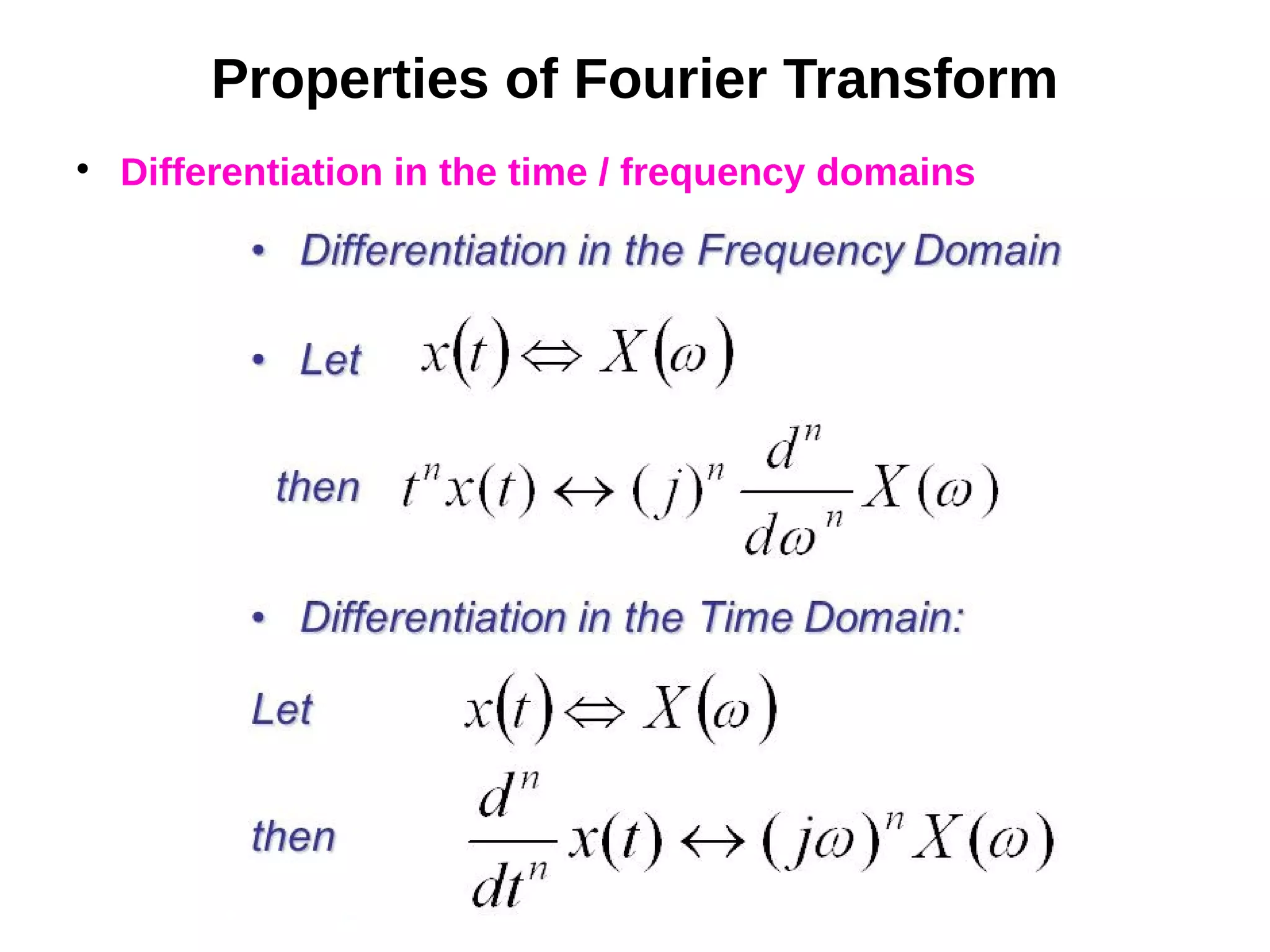3.Frequency Domain Representation of Signals and Systems | PDF