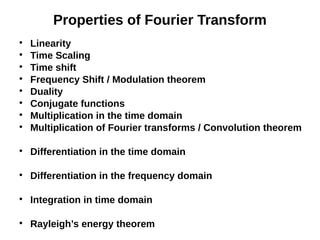 3.Frequency Domain Representation of Signals and Systems | PDF