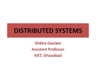 Distributed Mutual Exclusion and Distributed Deadlock Detection | PPTX