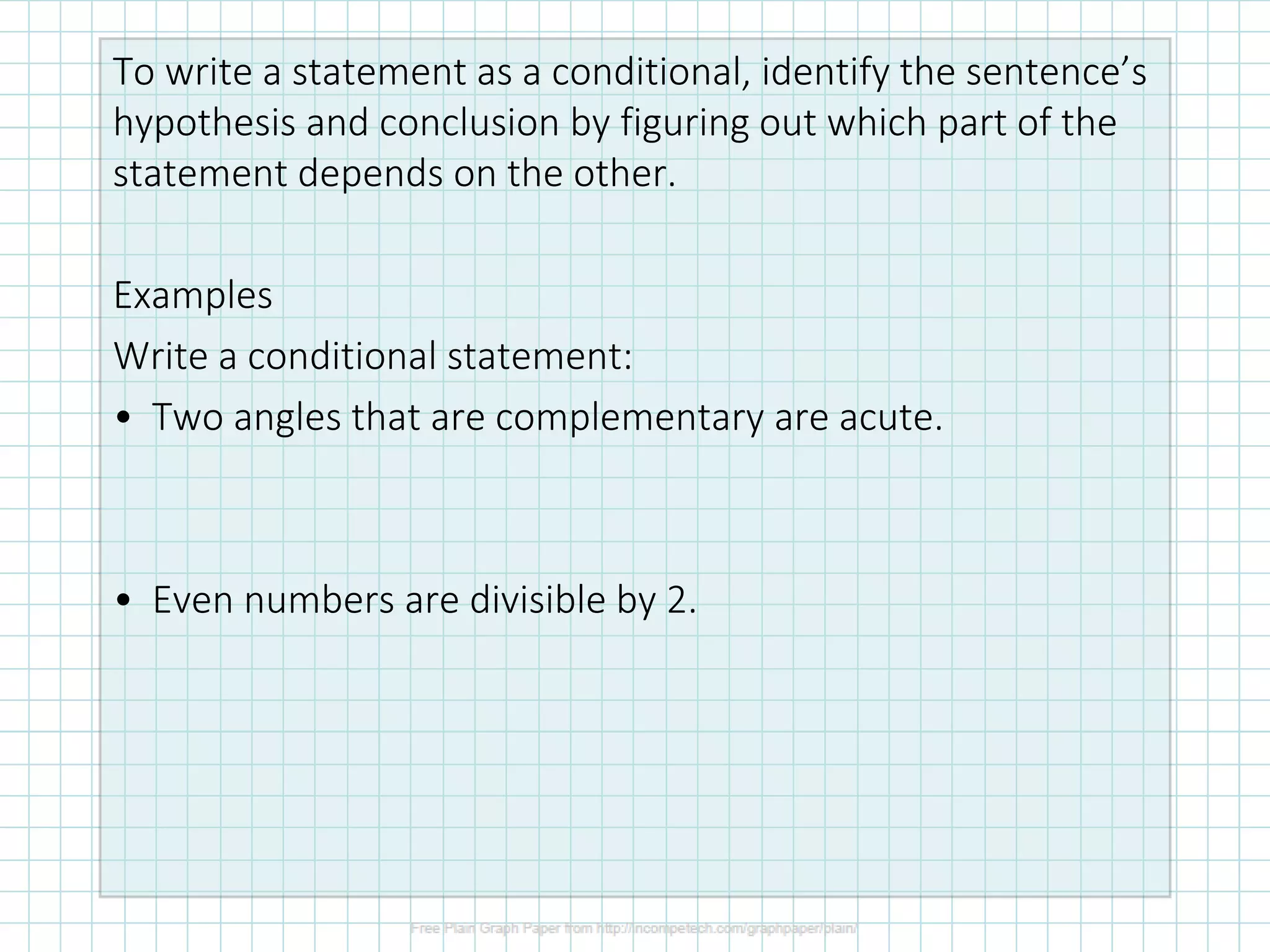 3.4 Conditional Statements | PPT