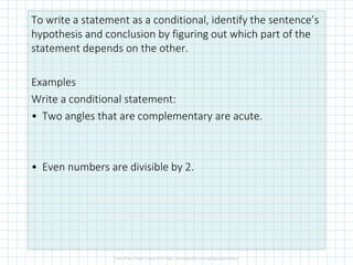 3.4 Conditional Statements | PPT