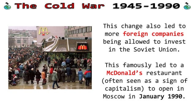Changing Cold War Relations - 1980s changes in the ussr | PPT