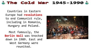 Changing Cold War Relations - 1980s changes in the ussr | PPTX