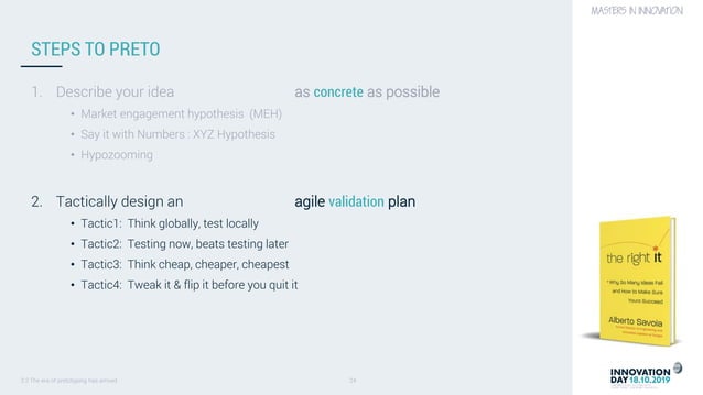 The era of pretotyping has arrived (by Kevin Douven) | PPT