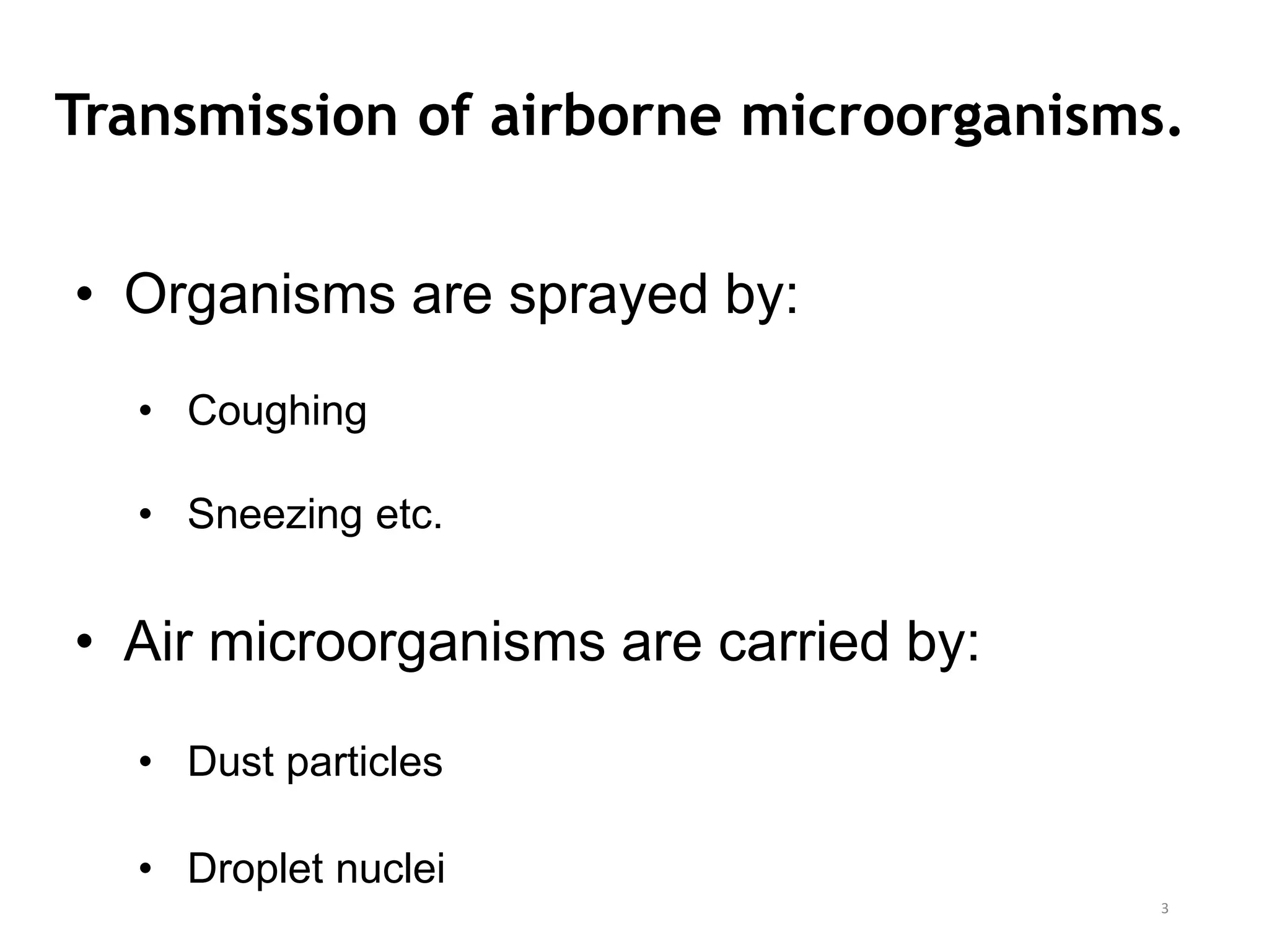 Airborne a Disease | PDF