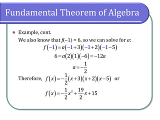 3.3 Zeros of Polynomial Functions | PDF