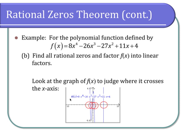 3.3 Zeros of Polynomial Functions | PDF | Physics | Science