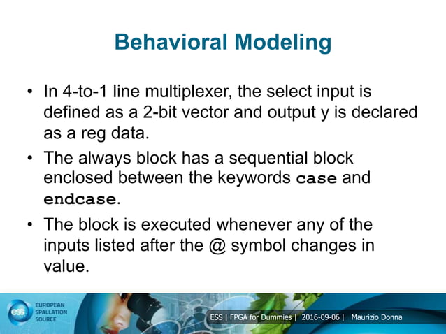 3.FPGA for dummies: HDL languages