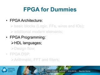 3.FPGA for dummies: HDL languages | PPT