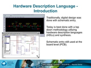 3.FPGA for dummies: HDL languages | PPT