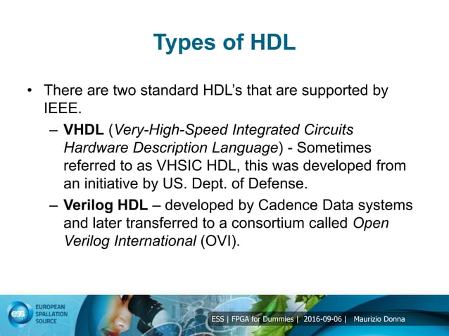 3.FPGA for dummies: HDL languages
