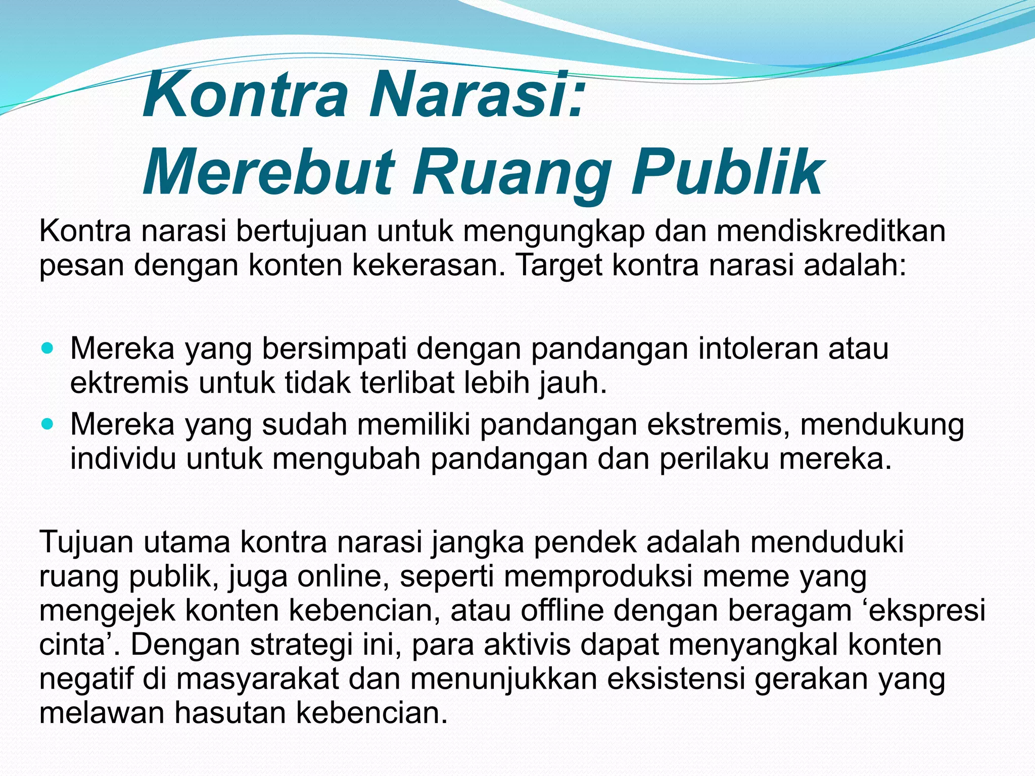 melawan ujaran kebencian | PPTX