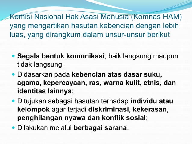 melawan ujaran kebencian | PPTX