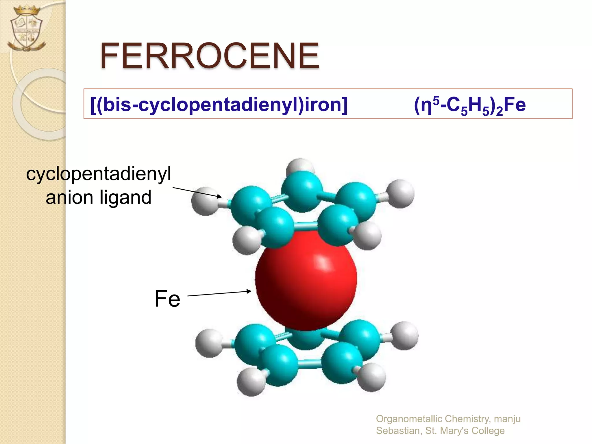 Organometallic Chemistry | PPTX