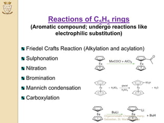 Organometallic Chemistry | PPTX
