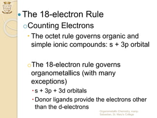Organometallic Chemistry | PPTX