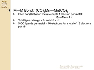 Organometallic Chemistry | PPTX