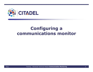 Configuring monitoring | PDF