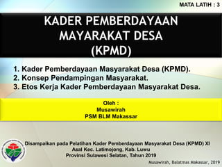 3.1. kpmd | PPT