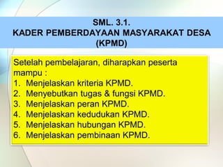 3.1. kpmd | PPT