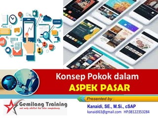 Konsep Pokok Aspek Pasar_dalam "PROJECT FEASIBILITY STUDY" | PPTX
