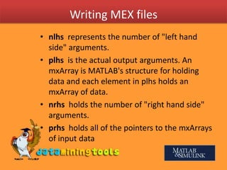 C,C++ In Matlab | PPTX