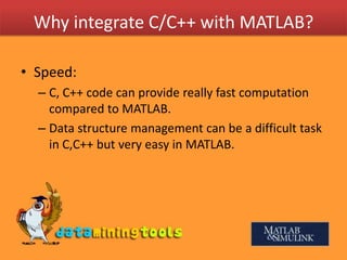 C,C++ In Matlab | PPTX