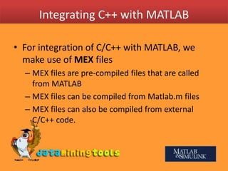C,C++ In Matlab | PPTX