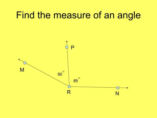 3-1 Classifying and Labeling Angles | PPT