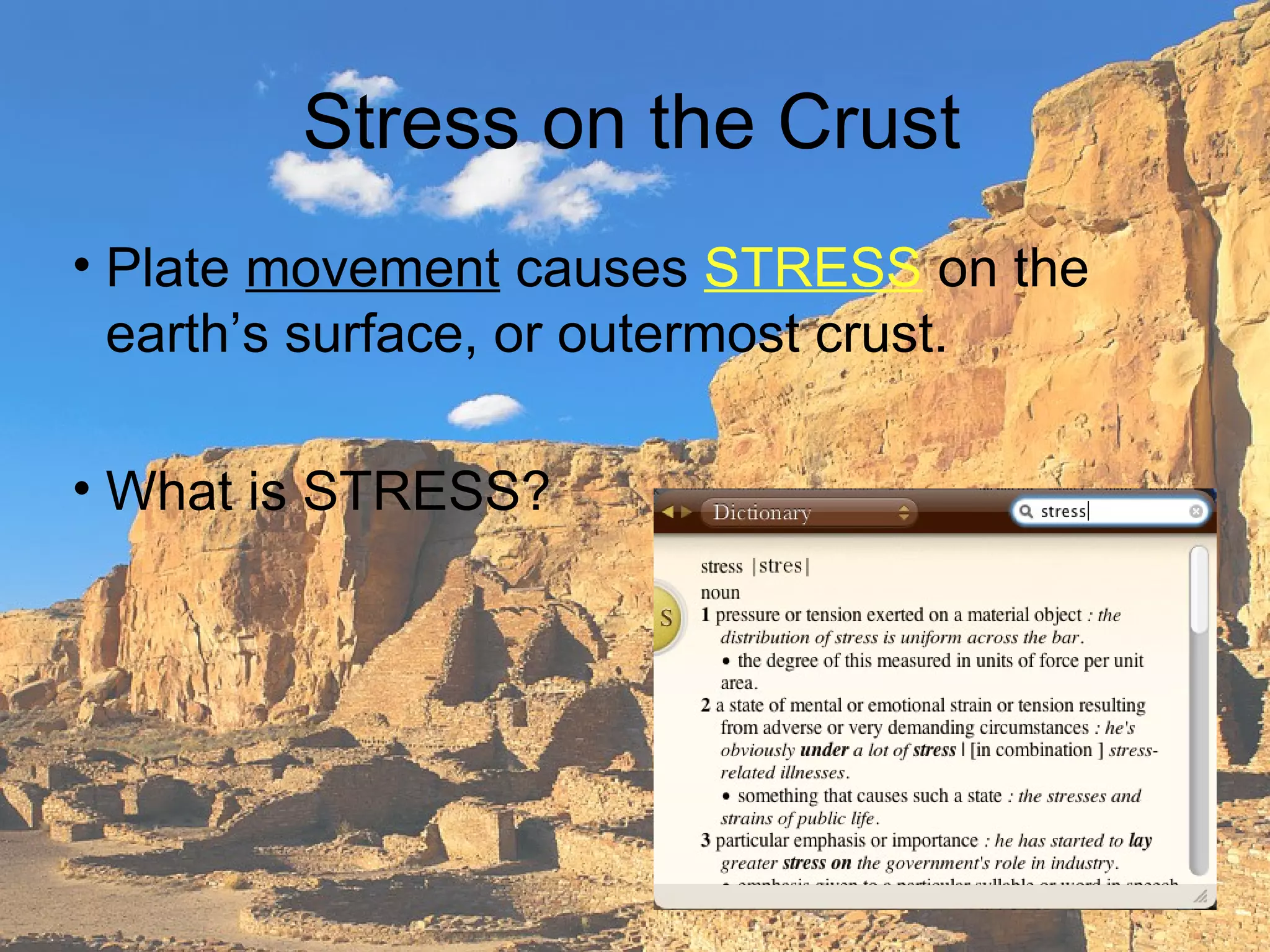 3.1 deformation of the earths crust | PPT