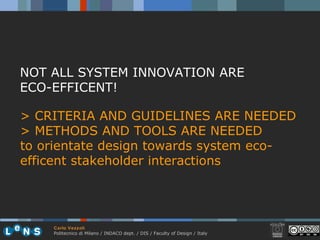3.1 Eco Efficient System Innovation | PPT