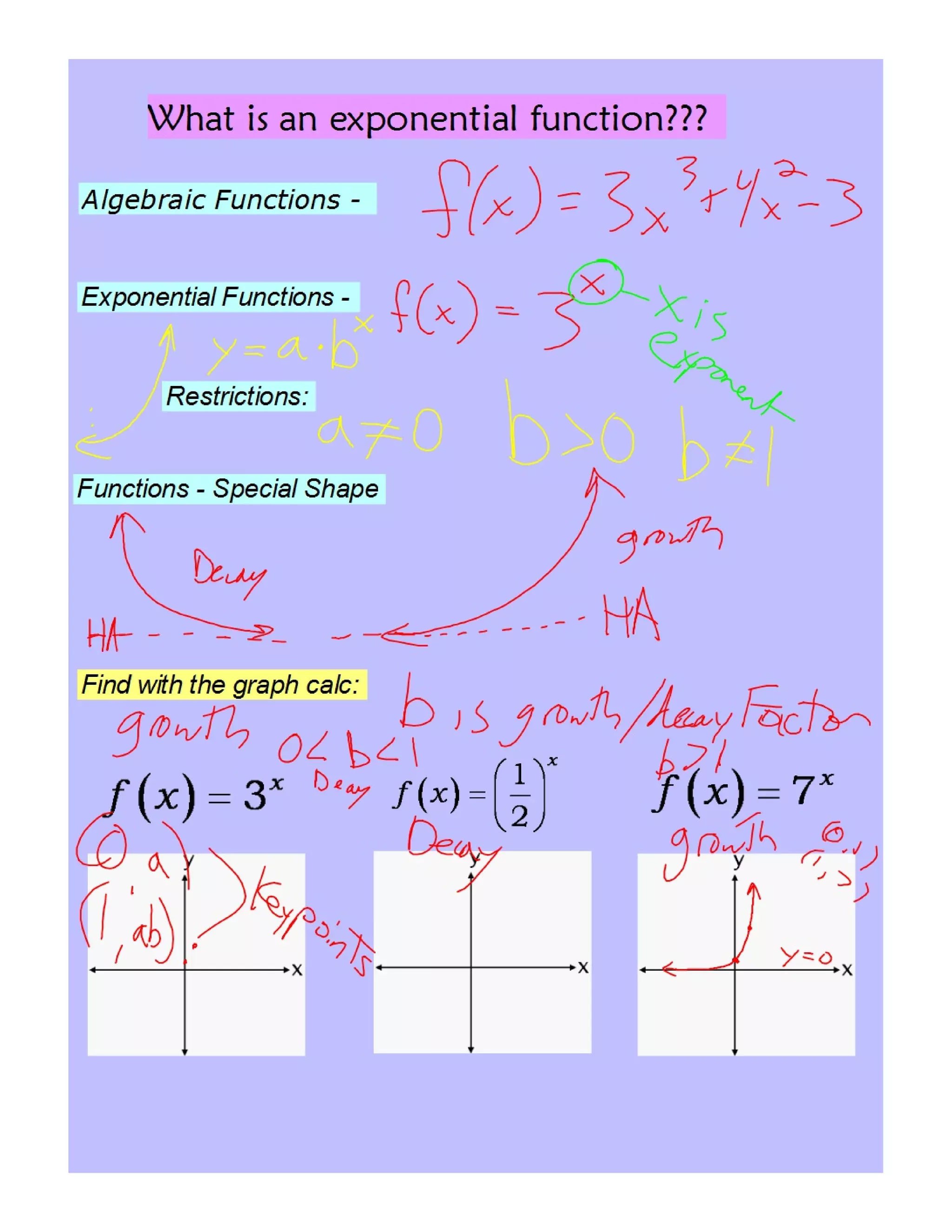 3 1 graphing exponential functions | PDF