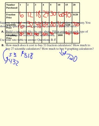 Comparing & Scaling Problem 3 1 Hex | PDF