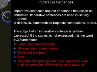 3.1 imperative | PPT